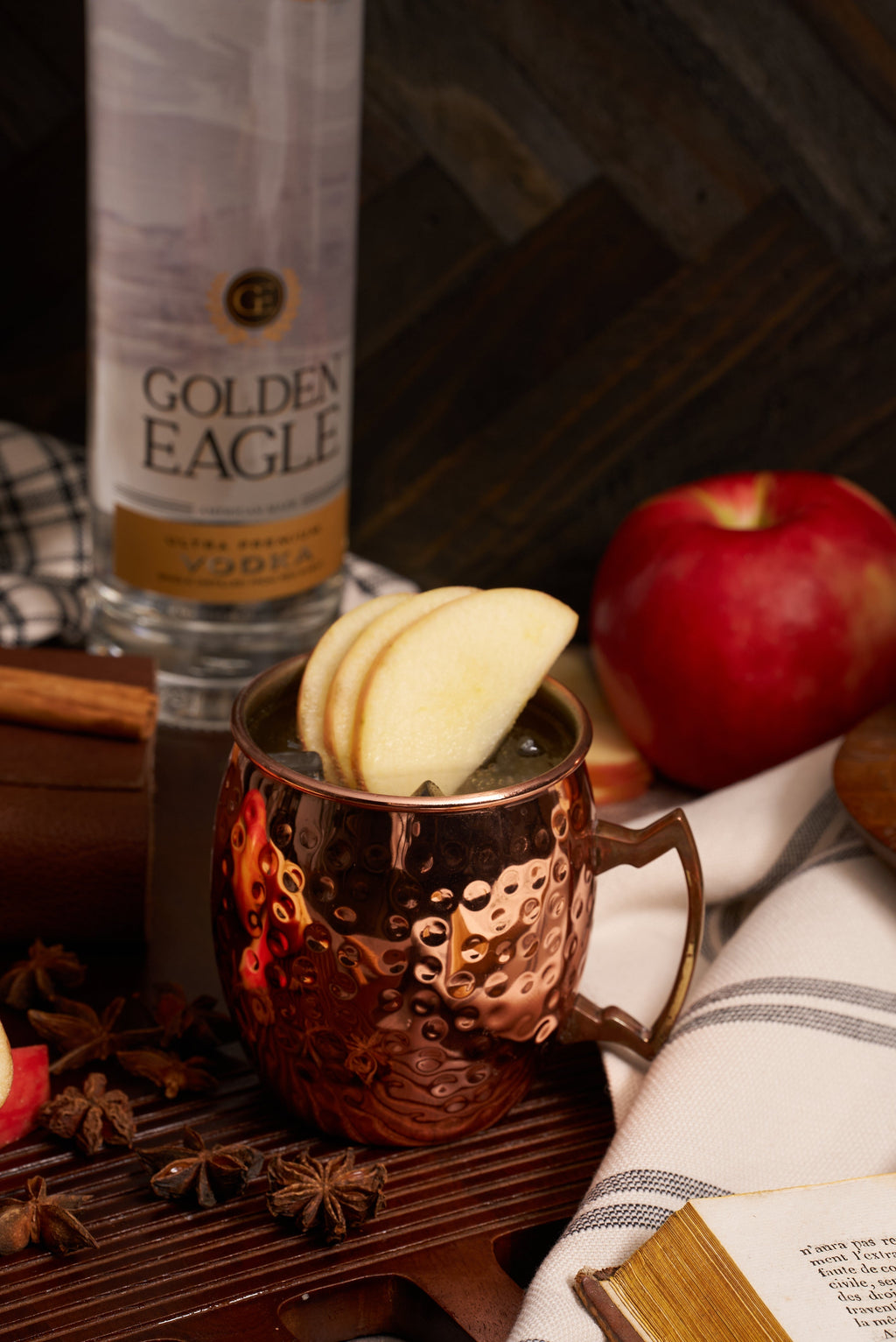 Spiced Apple Mule – Golden Eagle Vodka